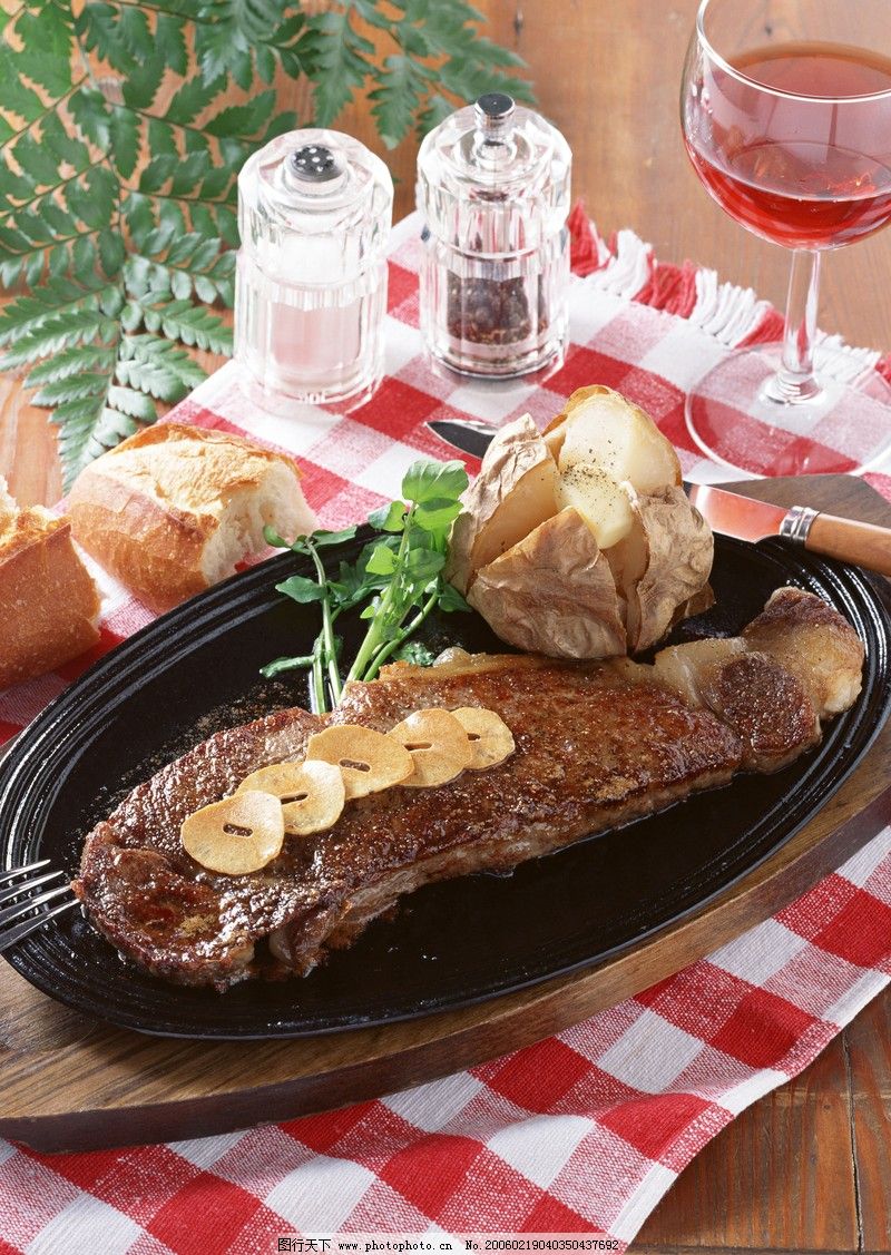 美食世界0083图片_西式佳肴_餐饮美食-图行天下素材网